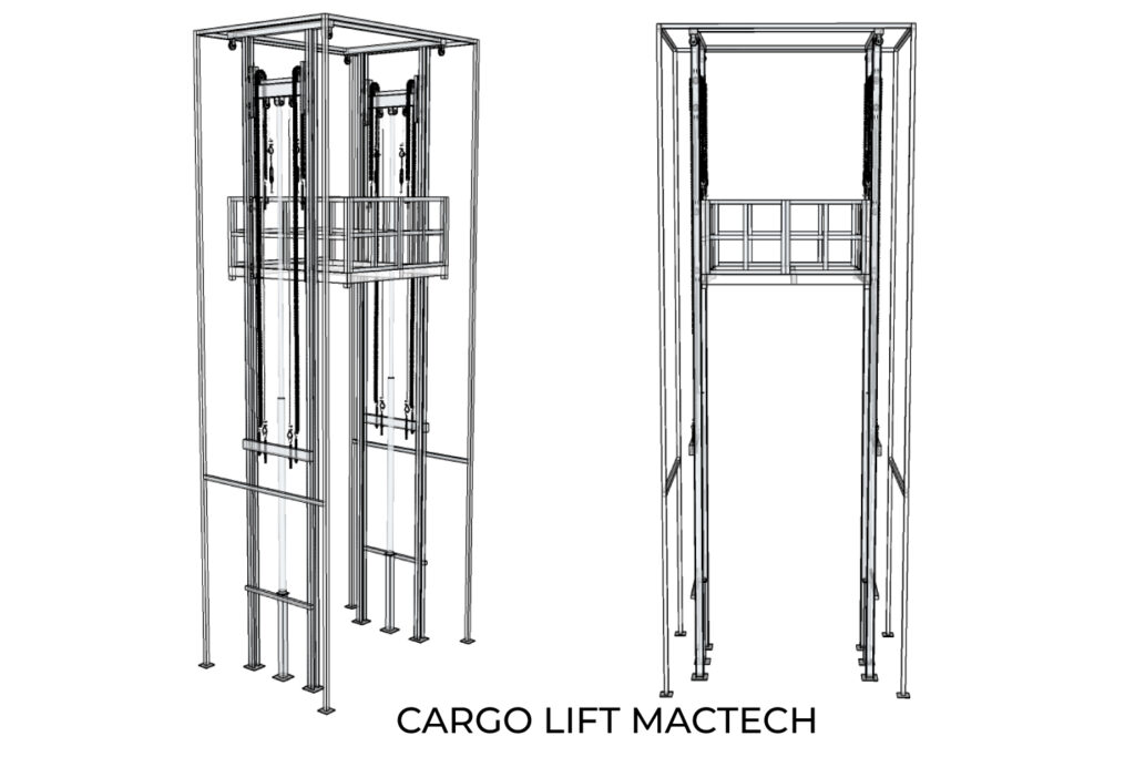 ลิฟท์ขนของ Mactech 1 ตัน - เอ็กตร้าแมคเทค ลิฟท์ขนของ ยอดขายที่1 ทนทานคุ้มค่าเงิน